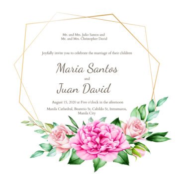 What are the Parts of a Filipino Wedding Invitation? | Nuptials PH