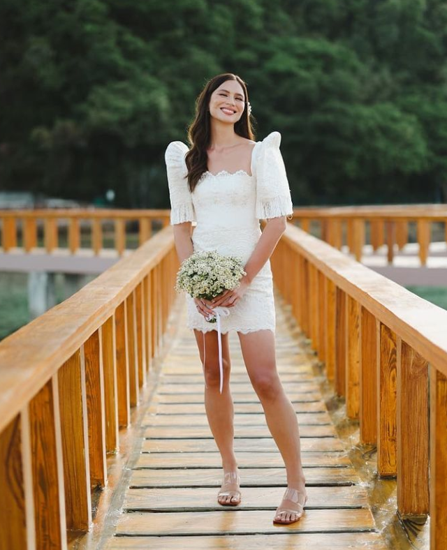 Modern Filipiniana Short Dress | tunersread.com Modern Filipiniana Short Dress | tunersread.com